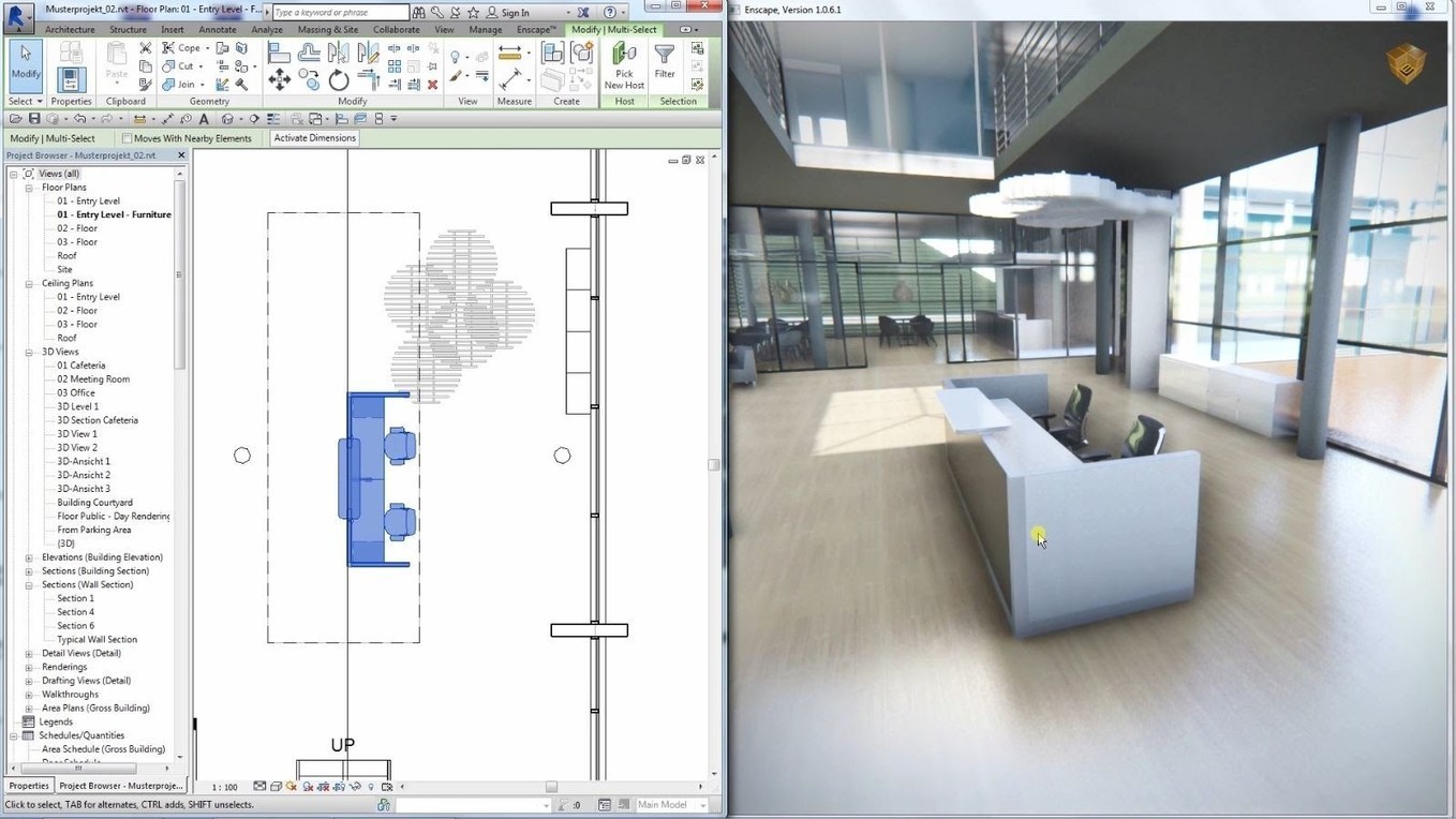 Enscape Real Time Rendering Virtual Reality For Revit