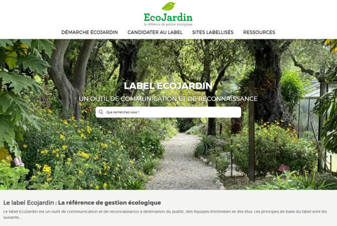 La plateforme du label EcoJardin fait peau neuv...