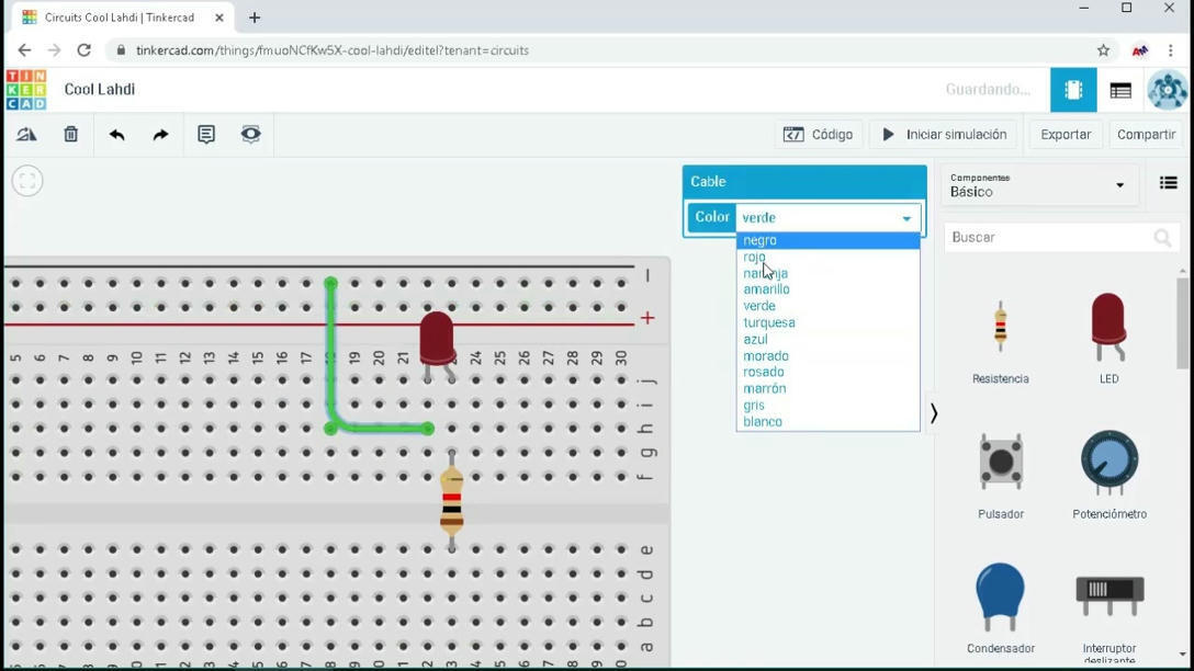 Cómo usar una protoboard y código...