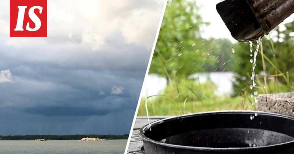 Heinäkuun lopun sää - Kotimaa