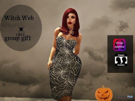 Witch Web Dress Group Gift by SEVYN EAST | Tele...