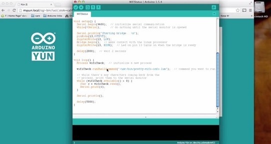 Getting started with Arduino Yún video t...