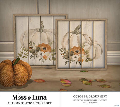 Autumn Rustic Picture Set October 2024 Group Gi...