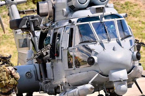 Premiers tirs anti‑drones depuis un H225M Carac...
