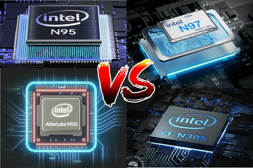 Intel Processor N95 vs N97 vs N100 vs Core i3-N...