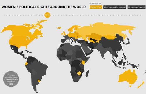 Women’s Political Rights – GEOGRAPHY EDUCATION