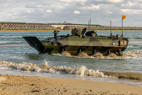 U.S. Marine Corps complete first open-water amp...