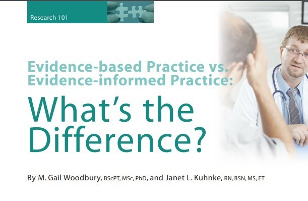 Evidence-based Practice vs. Evidence-informed P...