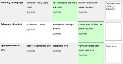 Moodle.org: Rubrics in Moodle 2.2 – juandon. Innovación y conocimiento