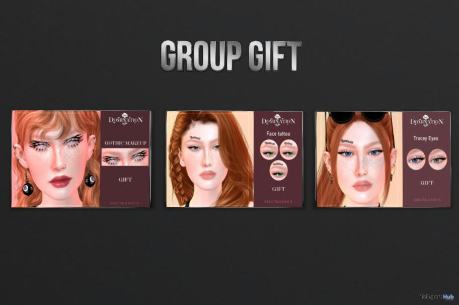 Gothic Makeup, Face Tattoo BOM, & Tracey Ey...