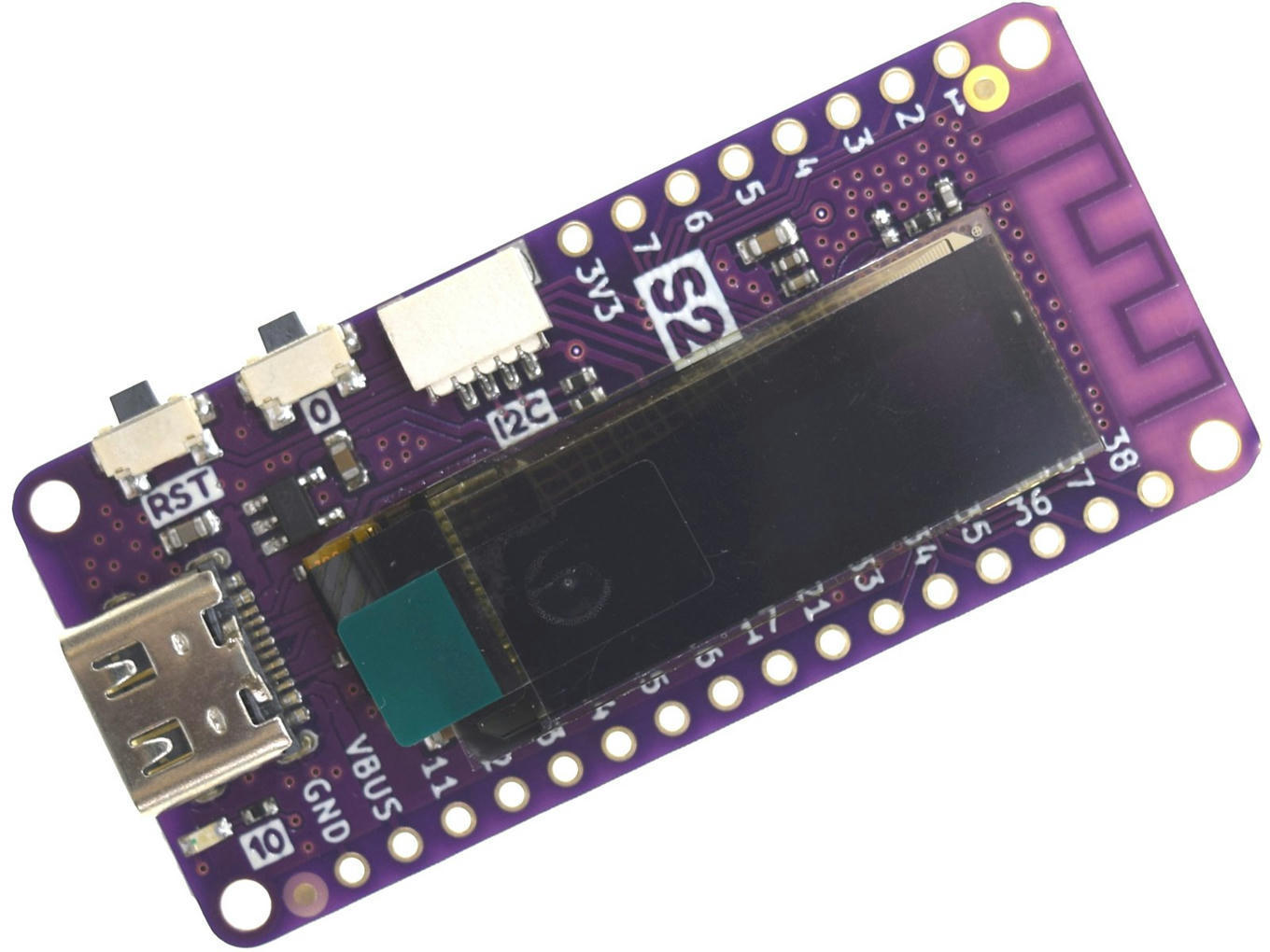 WEMOS S2 Pico V1.0.0 ESP32-S2 - 2MB PSRAM - 4MB...