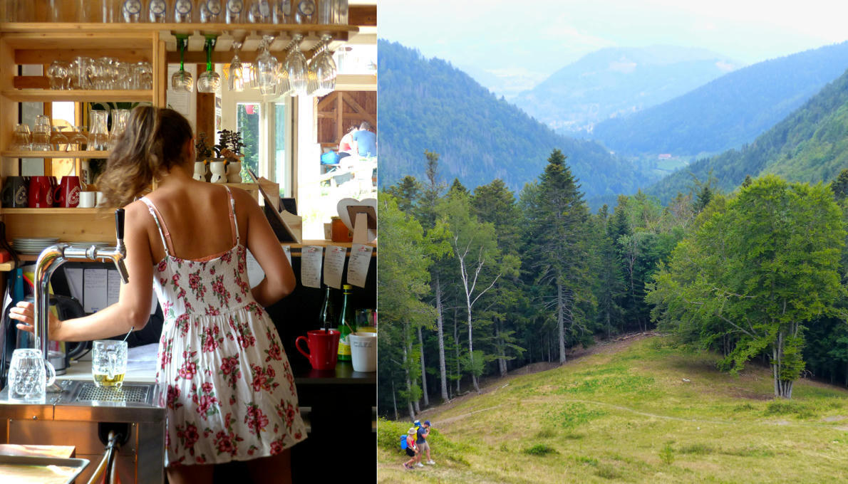 Vivre dans une auberge coupée du monde