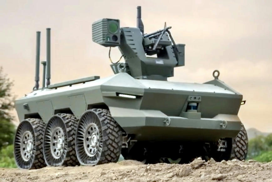 South Korea Army test the Guardian-Aspis RWS fr...