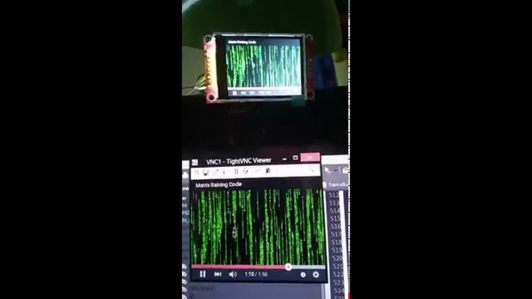 VNC Client for ESP8266 that can run on a ILI934...