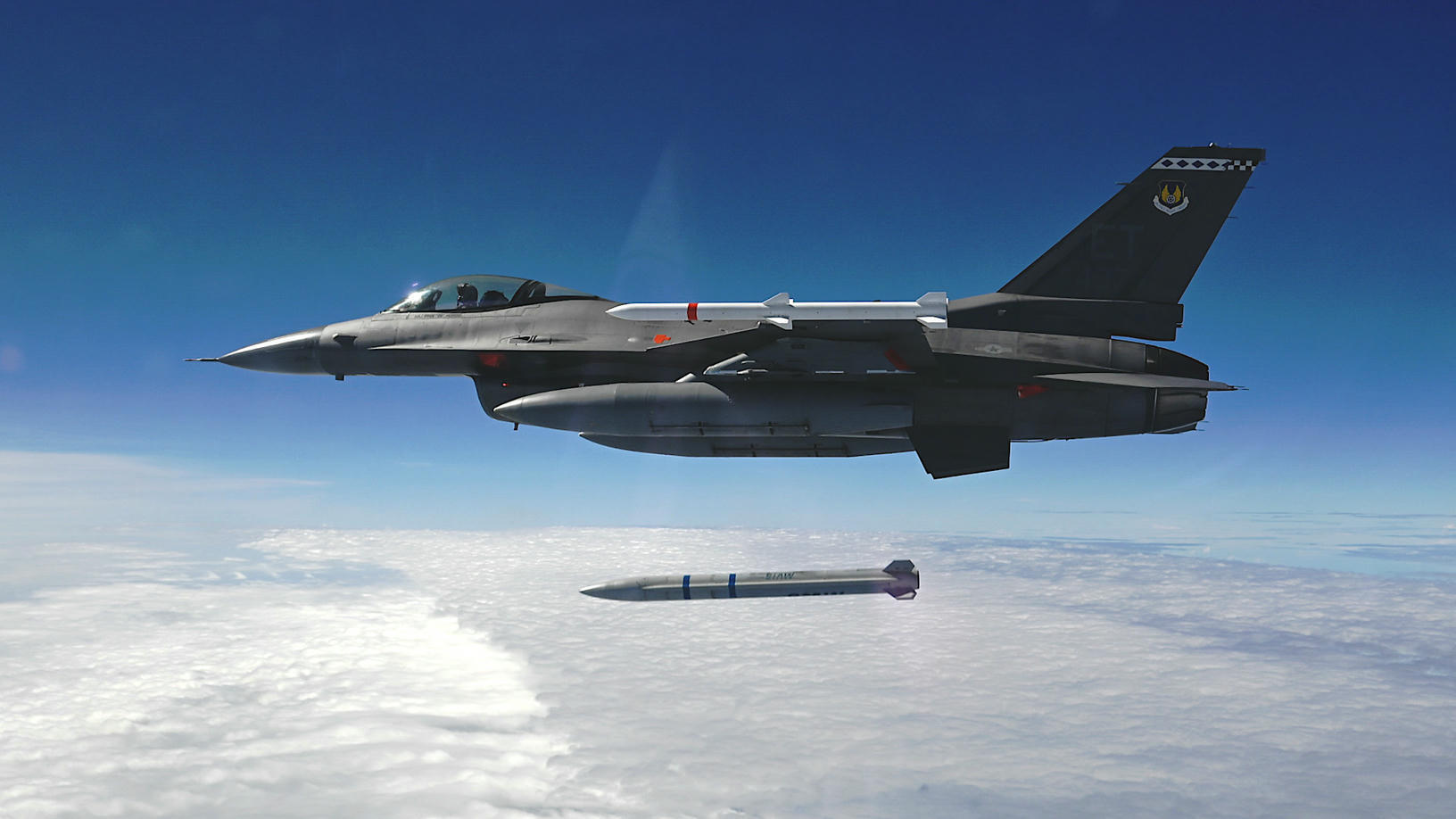 Stand-In Attack Missile Released From Fighter F...