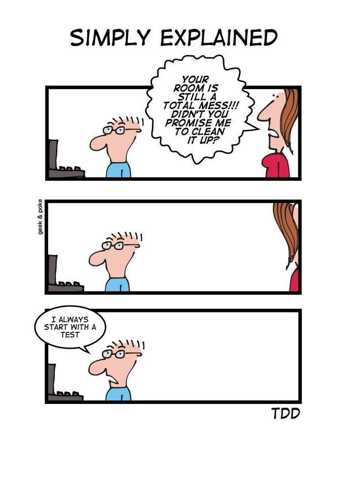 Geek And Poke Simply Explained Tdd Scoop It