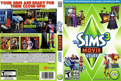Sims 3 Movie Stuff: Loading Screen & Box Ar...