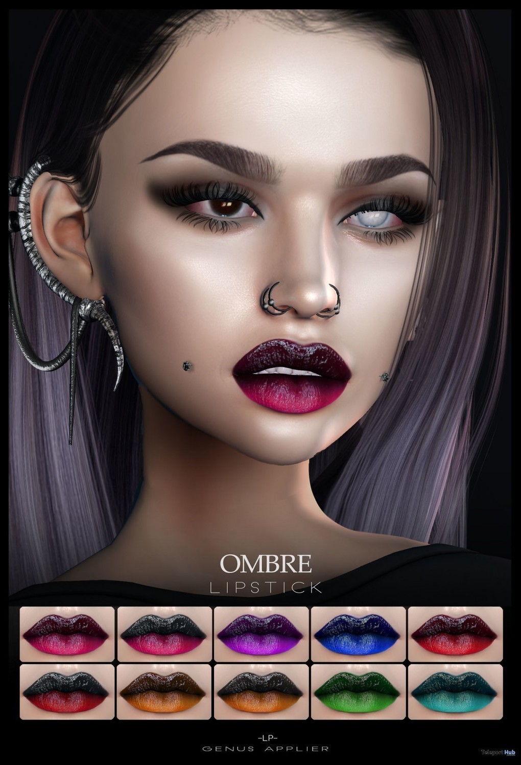Ombre Lipstick Pack For Genus Mesh Head May 201...