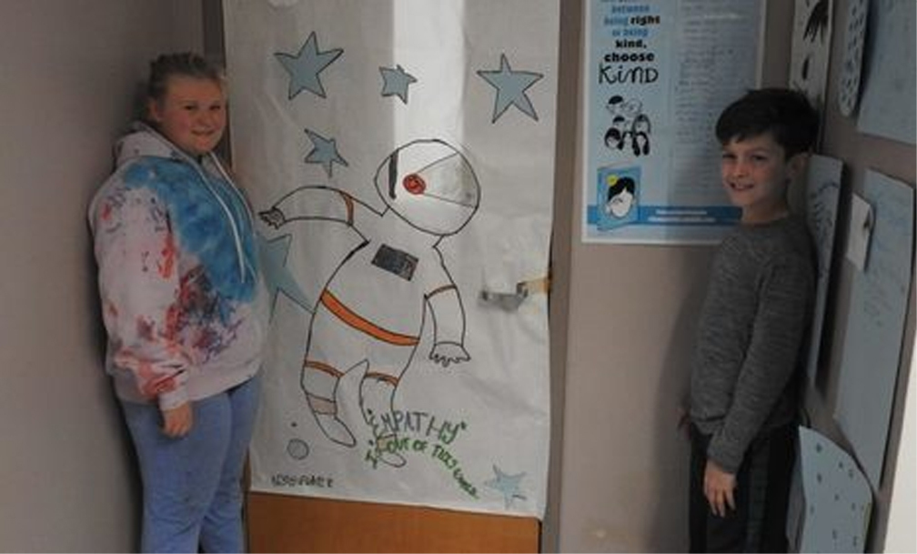 (Empathy in Education) CBS decorating its doors...