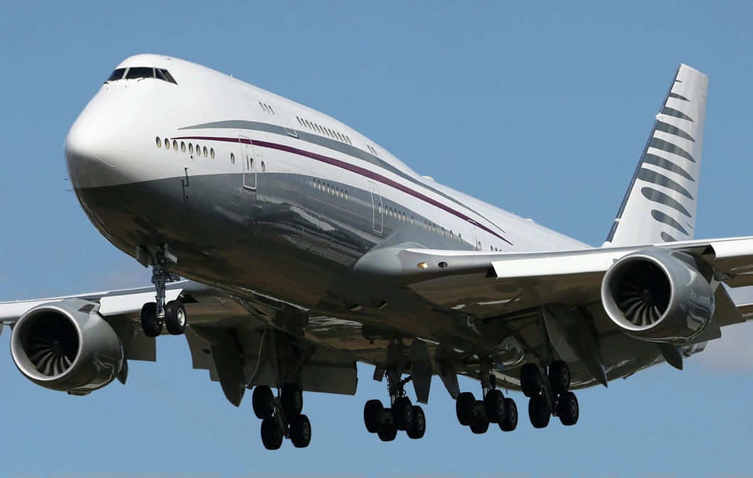 Qatari Luxury Jet to Become Air Force One for
