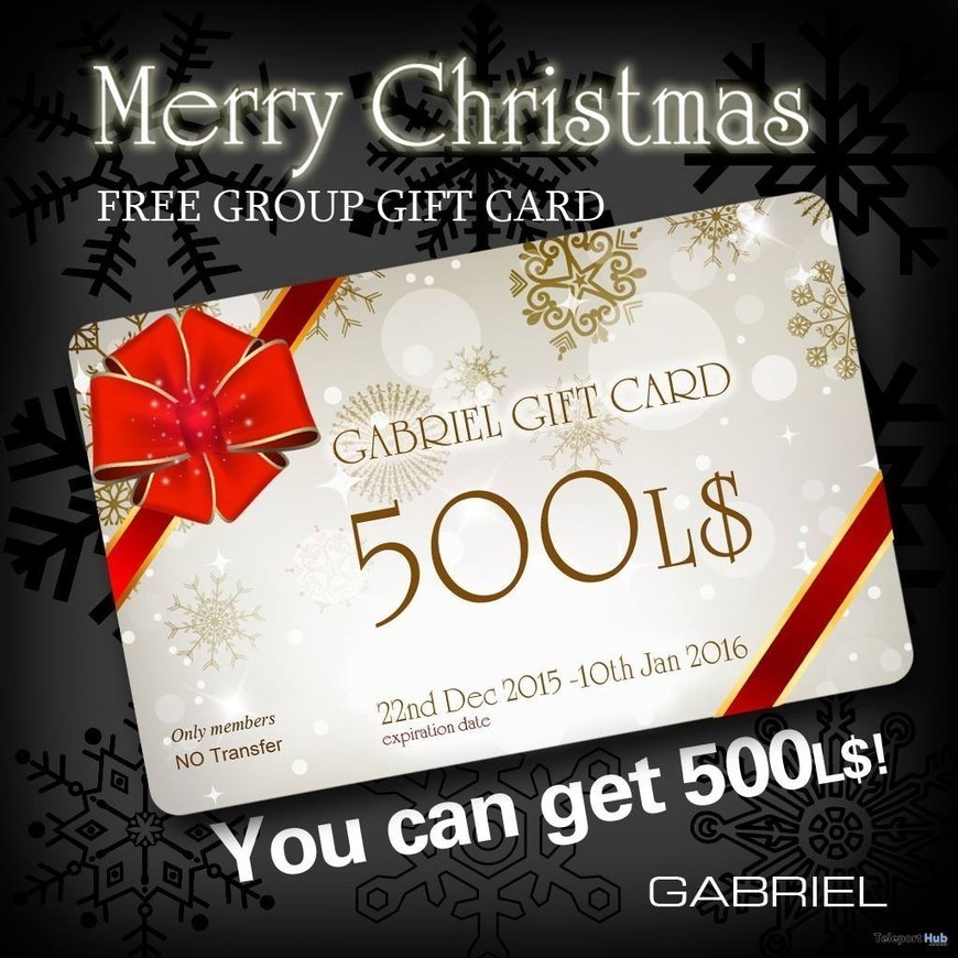 500L Gift Card Limited Time Use Group Gift by G...