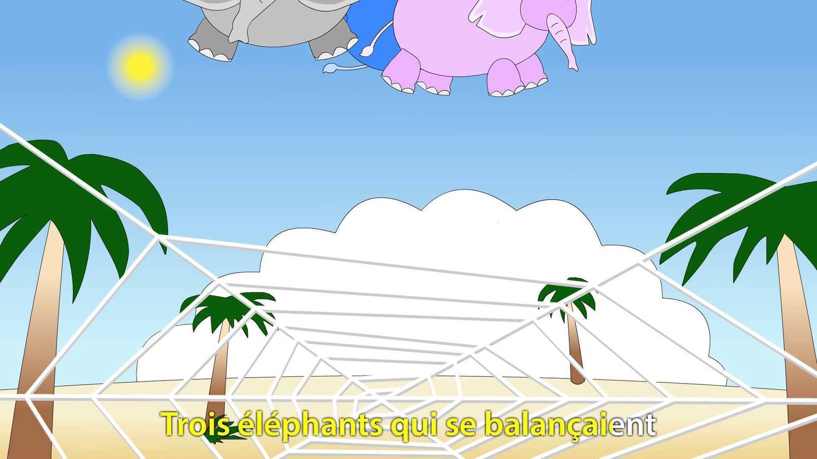 Un éléphant qui se balançait | Comptines &am...