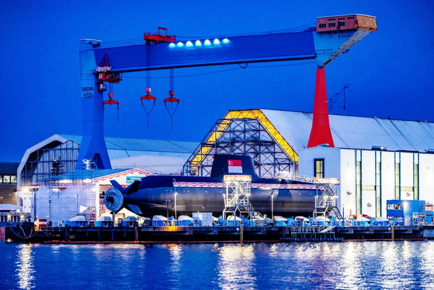 Naming of the fourth submarine for the Republic...