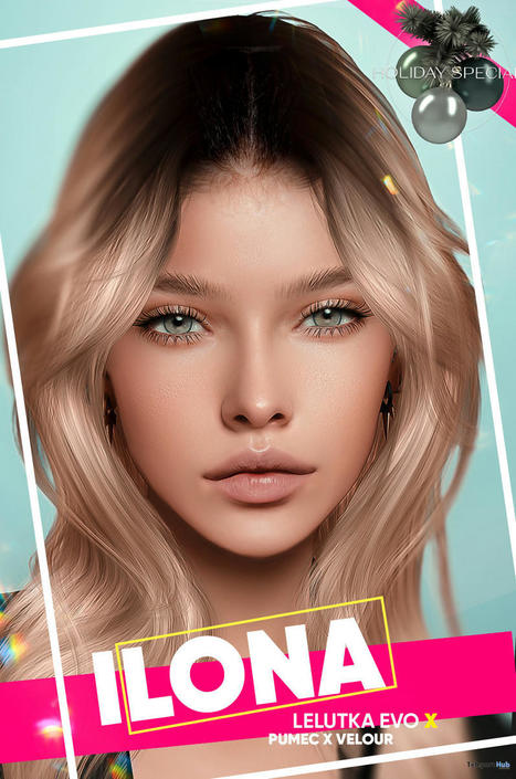 Ilona Skin For Lelutka EvoX December 2022 Group...