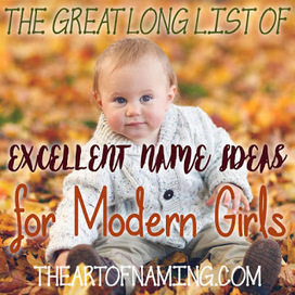 The Great Long List of Excellent Name Ideas for...