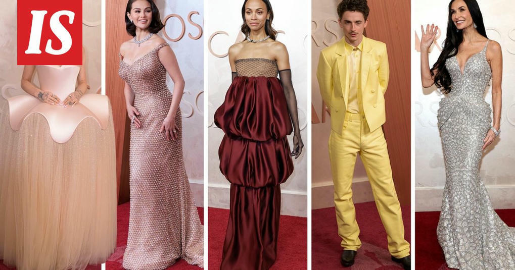 Oscar-gaala 2025: Tässä ovat punaisen...