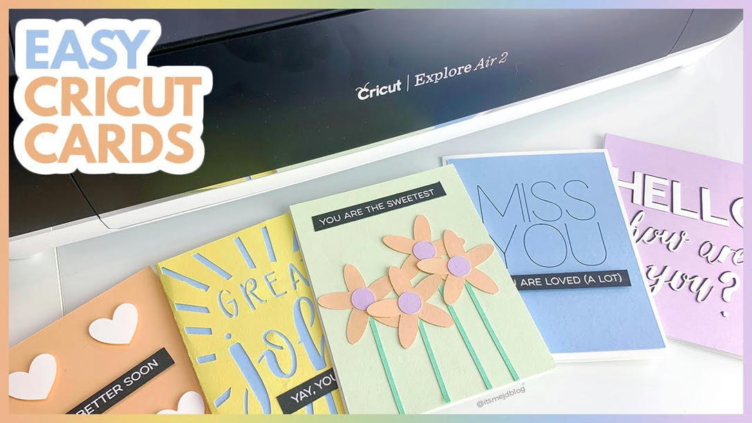 How To Make A Card On Cricut Machine Cricut c 